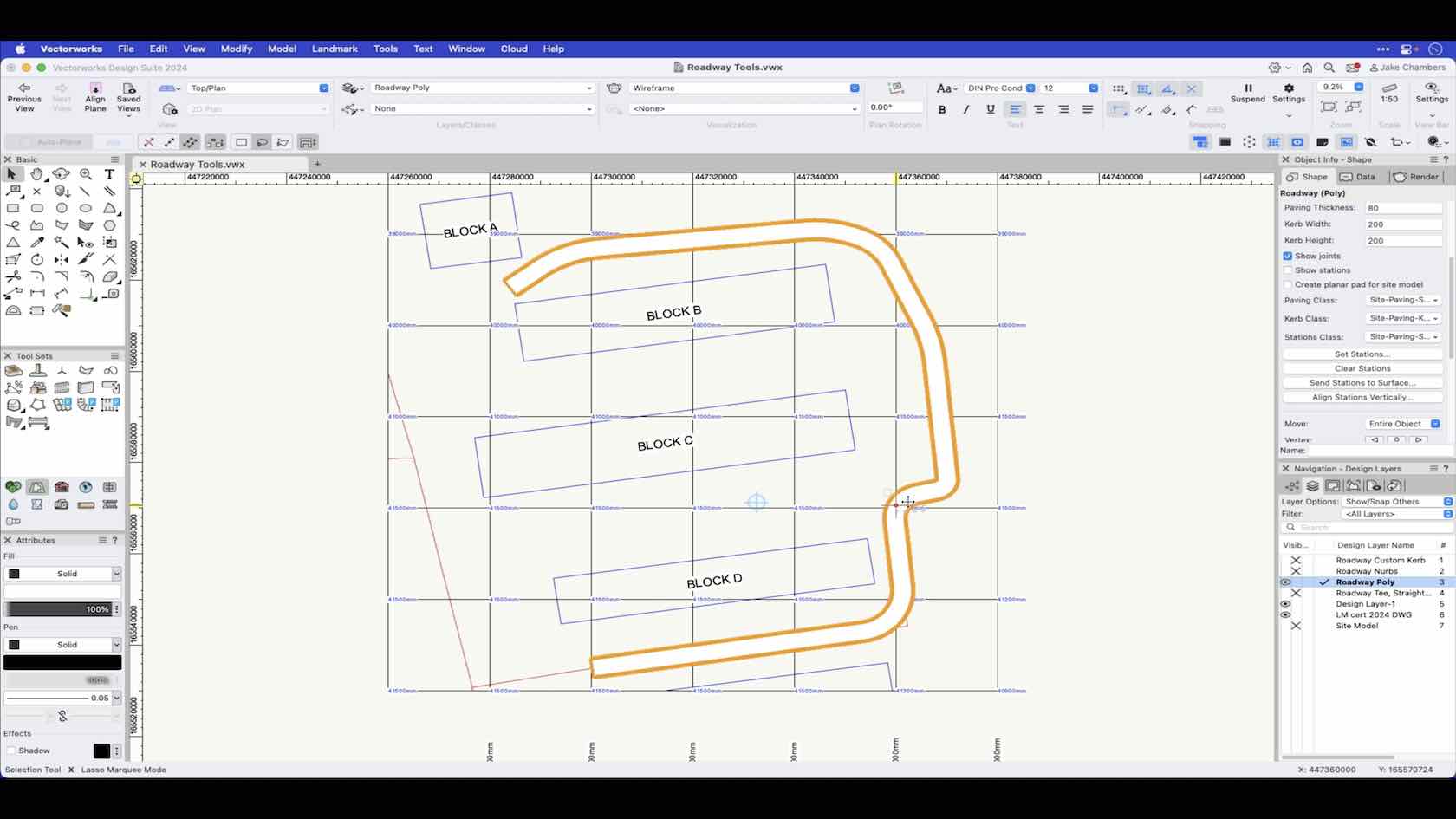 ROADWAY TOOL - ROADWAY POLY 2024 | Vectorworks University